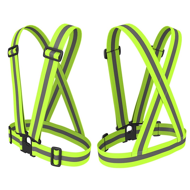 Garter Reflective vest - High Visibility Reflectors for motorcycle ...