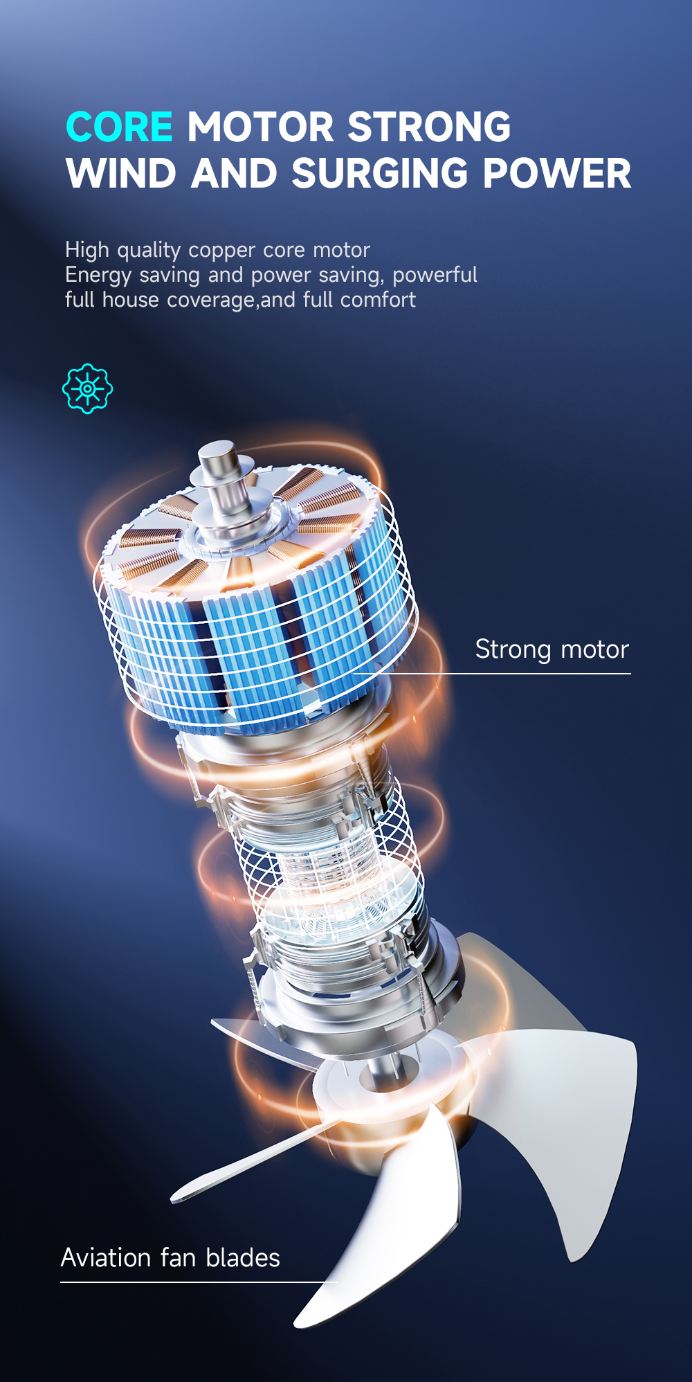 Keycool 12“/16“ Electric Fan Stand Fan Standard Air Circulator Fan ...