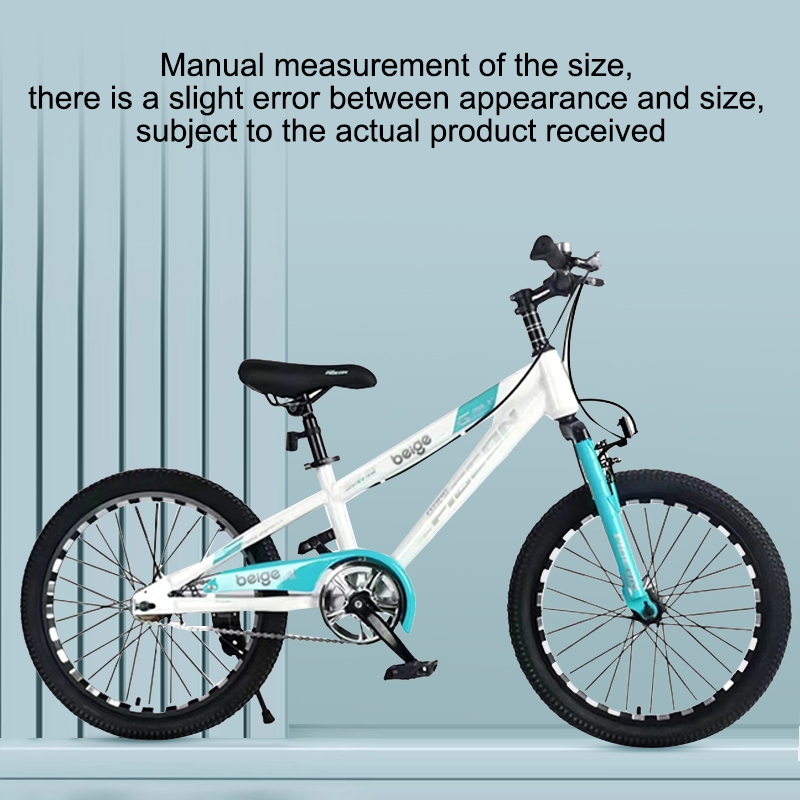 Beige Mountain Bike For Kids 16/18 Inch Children's Mountain Bikes With ...