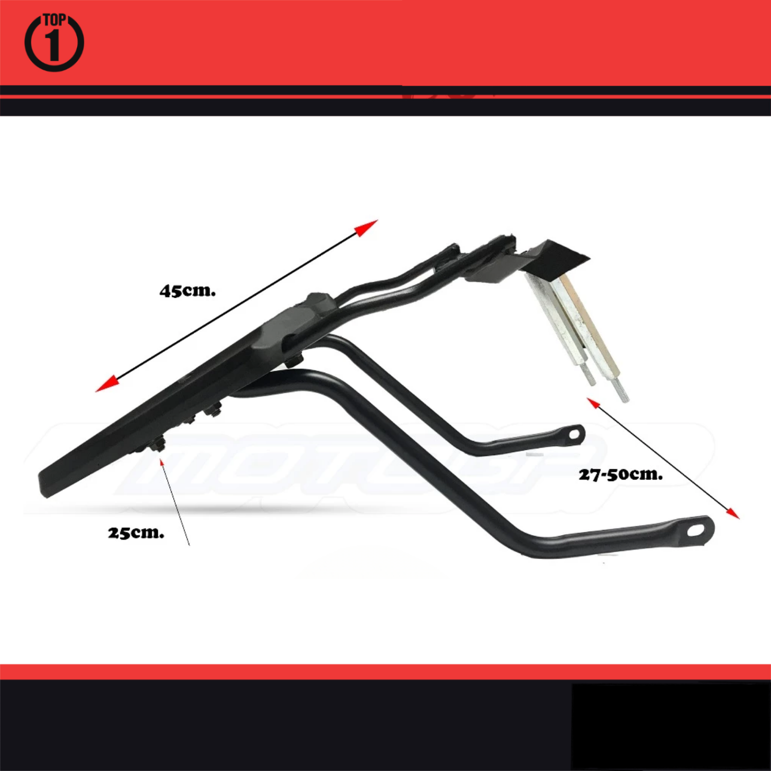 Top1 PH Aerox V1 Starck Bracket Monorack Bracket Top Box Bracket Heavy ...