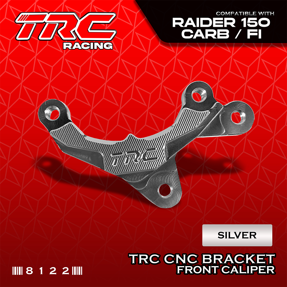 TRC RACING FRONT 2POT AXIAL CALIPER BRACKET (290MM DISC) FOR RAIDER 150 ...