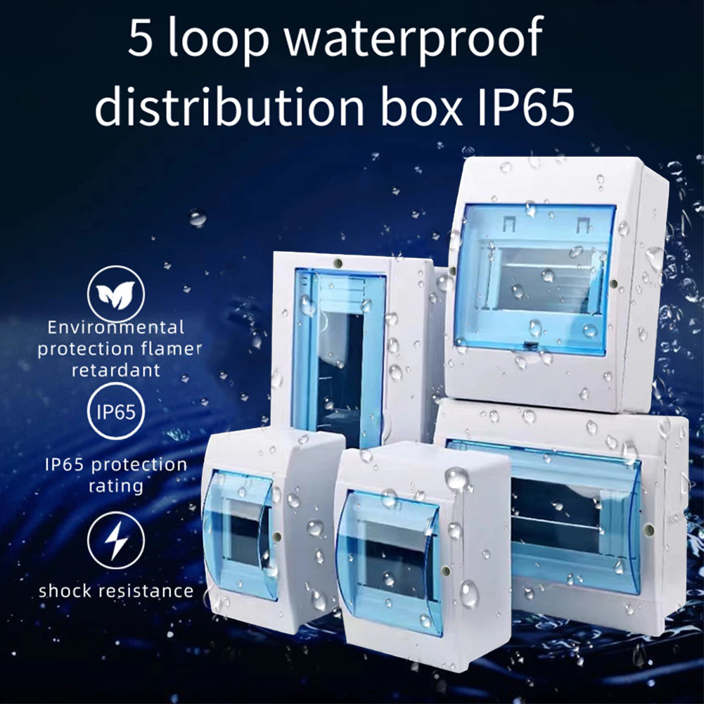 Power Distribution Box Electric Box Breaker Current Distribution Box ...