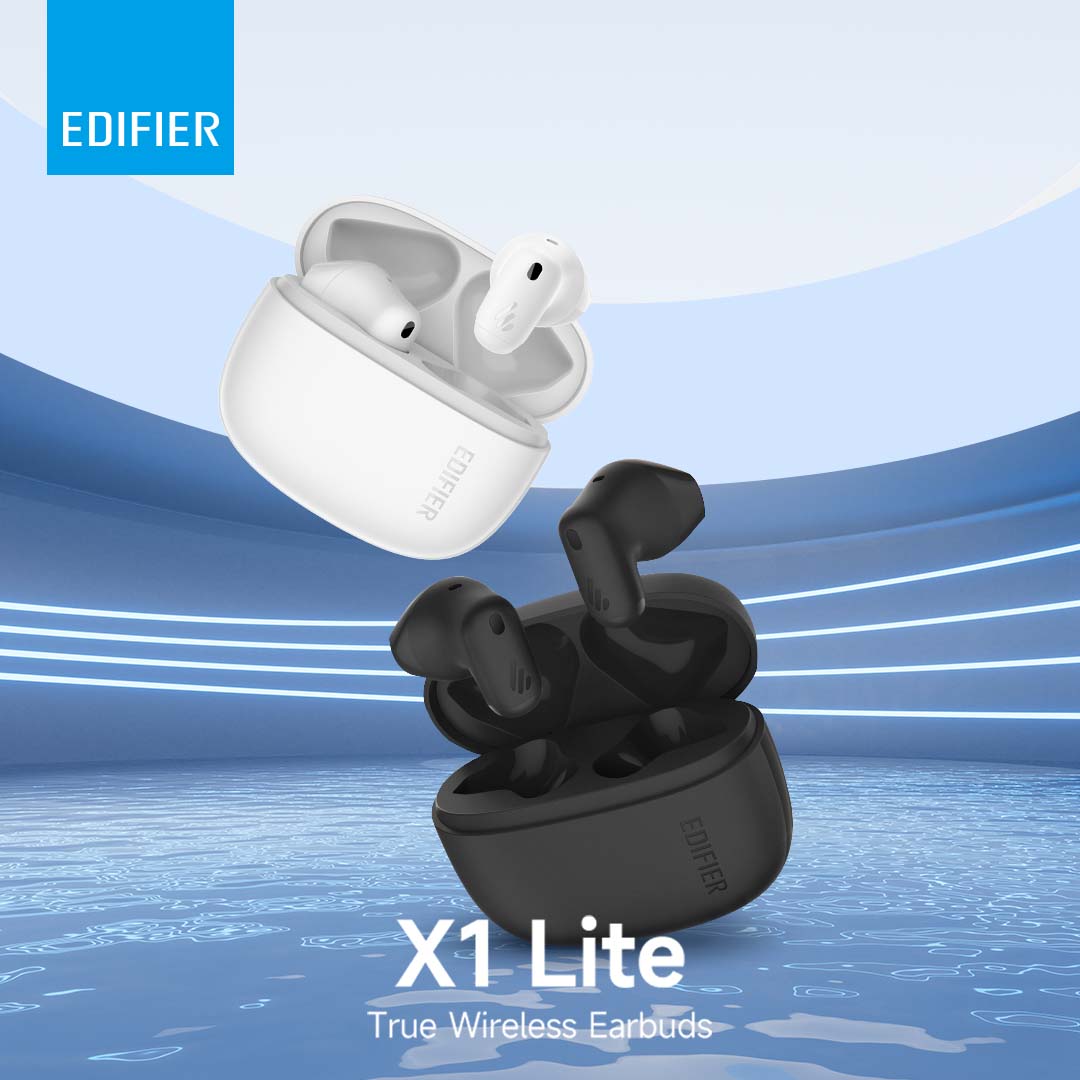 Edifier X1 lite/T10 earbuds Lightweight and tiny design for enhanced ...