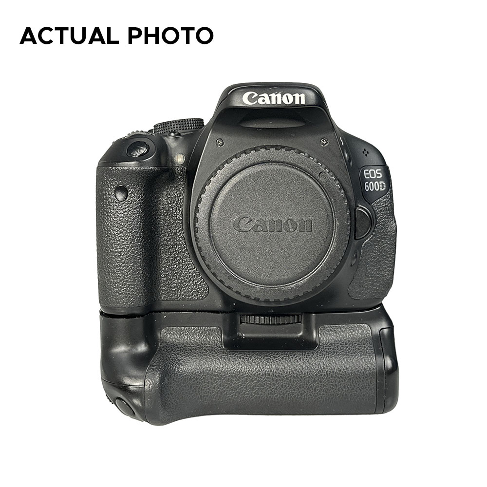 [PRE OWNED] Canon EOS 600D DSLR Camera (2nd Hand) Used Lens 18MP APS-C ...