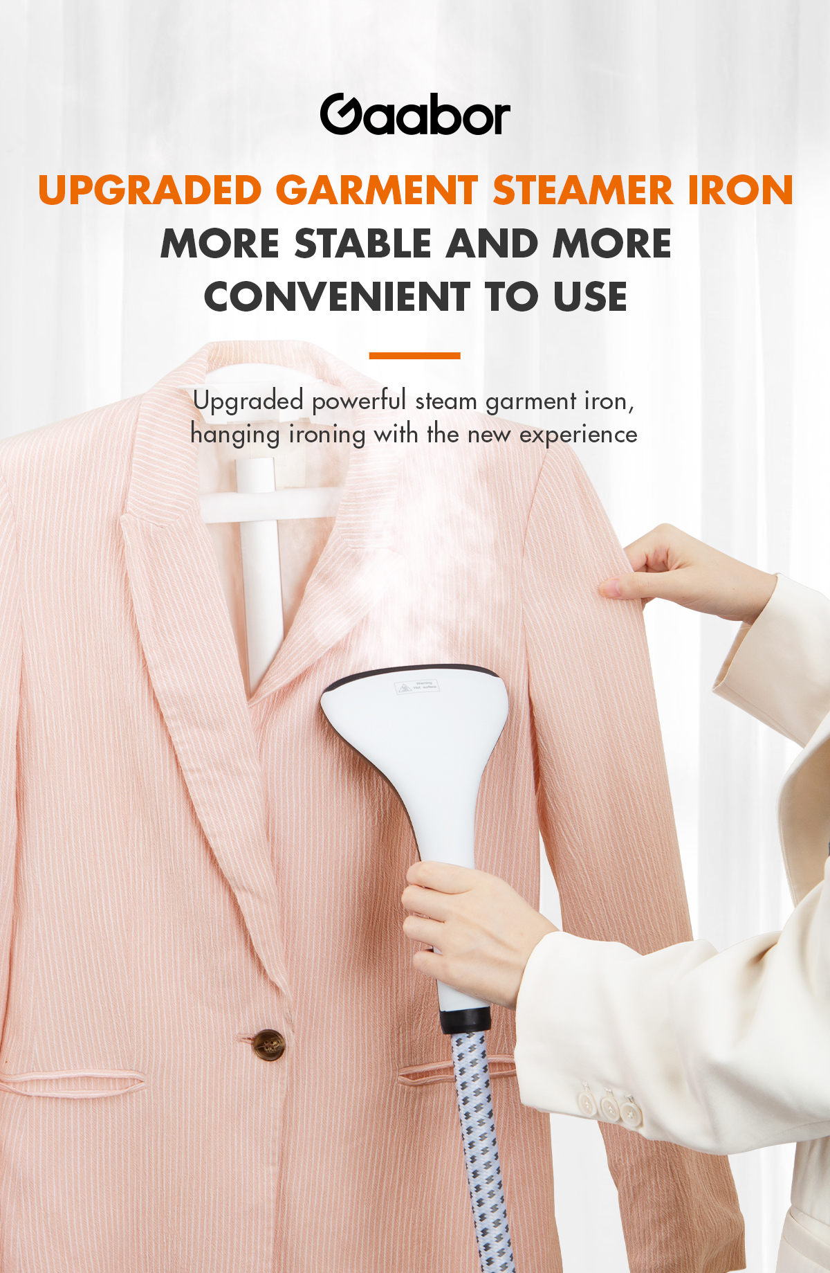 [Buy 1 Take 1] Gaabor Garment Steamer Quick Ironing 1.8L+ Gaabor ...