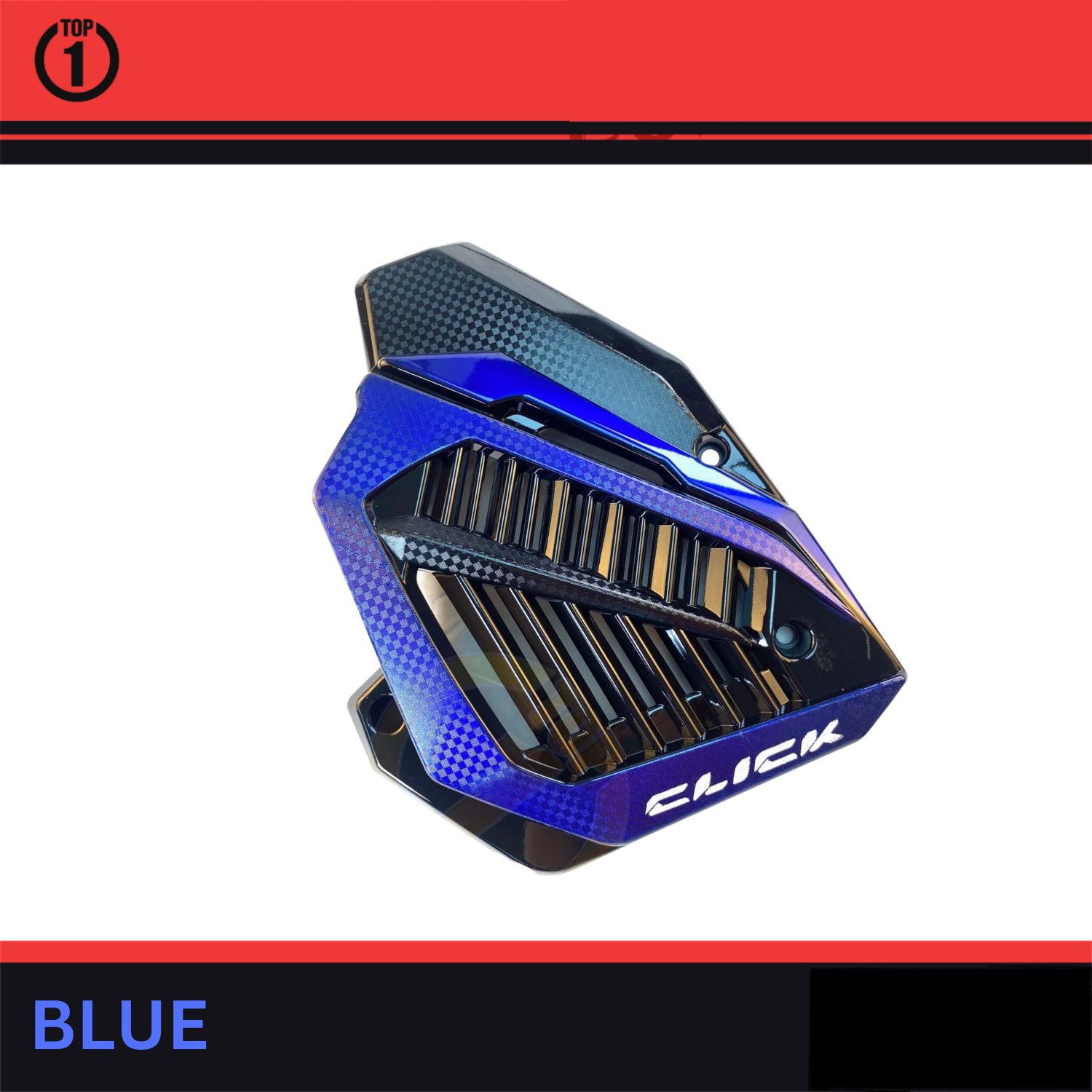 TOP1 RACING New 2 Tone High Quality Radiator Cover For Honda Click 125i ...