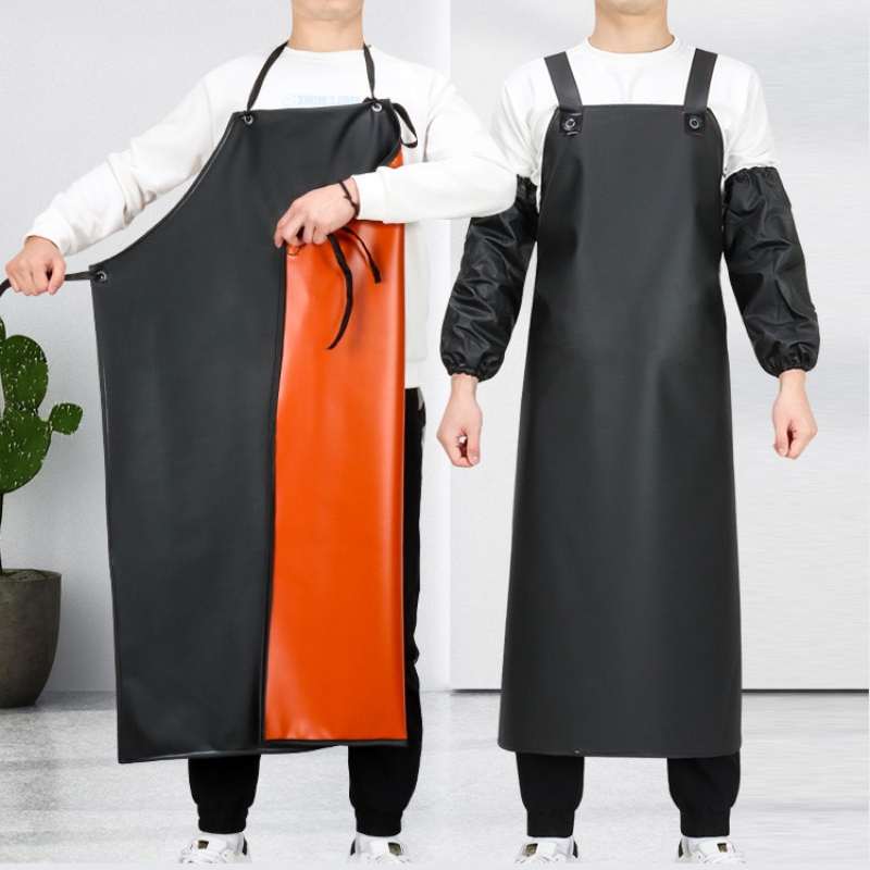 Waterproof Apron, Oil Resistant, Durable, Thickened And Wear-Resistant ...