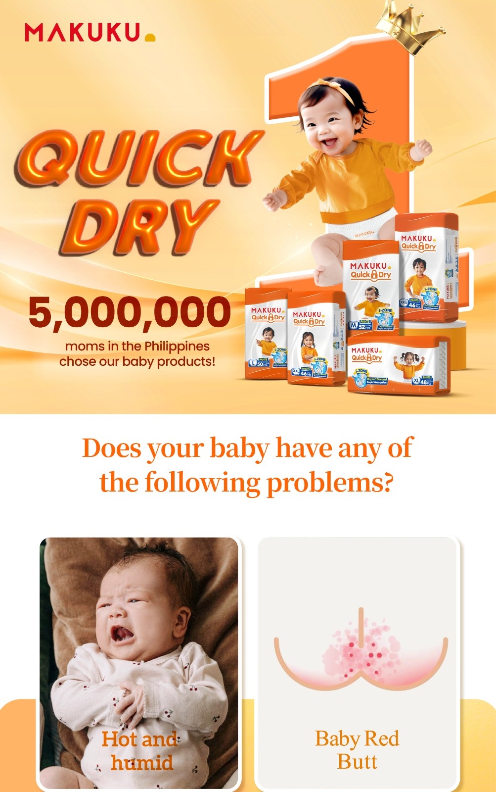 【B3T3】MAKUKU Diaper Quick Dry Tape and Pants Small to XXXL UltraThin ...