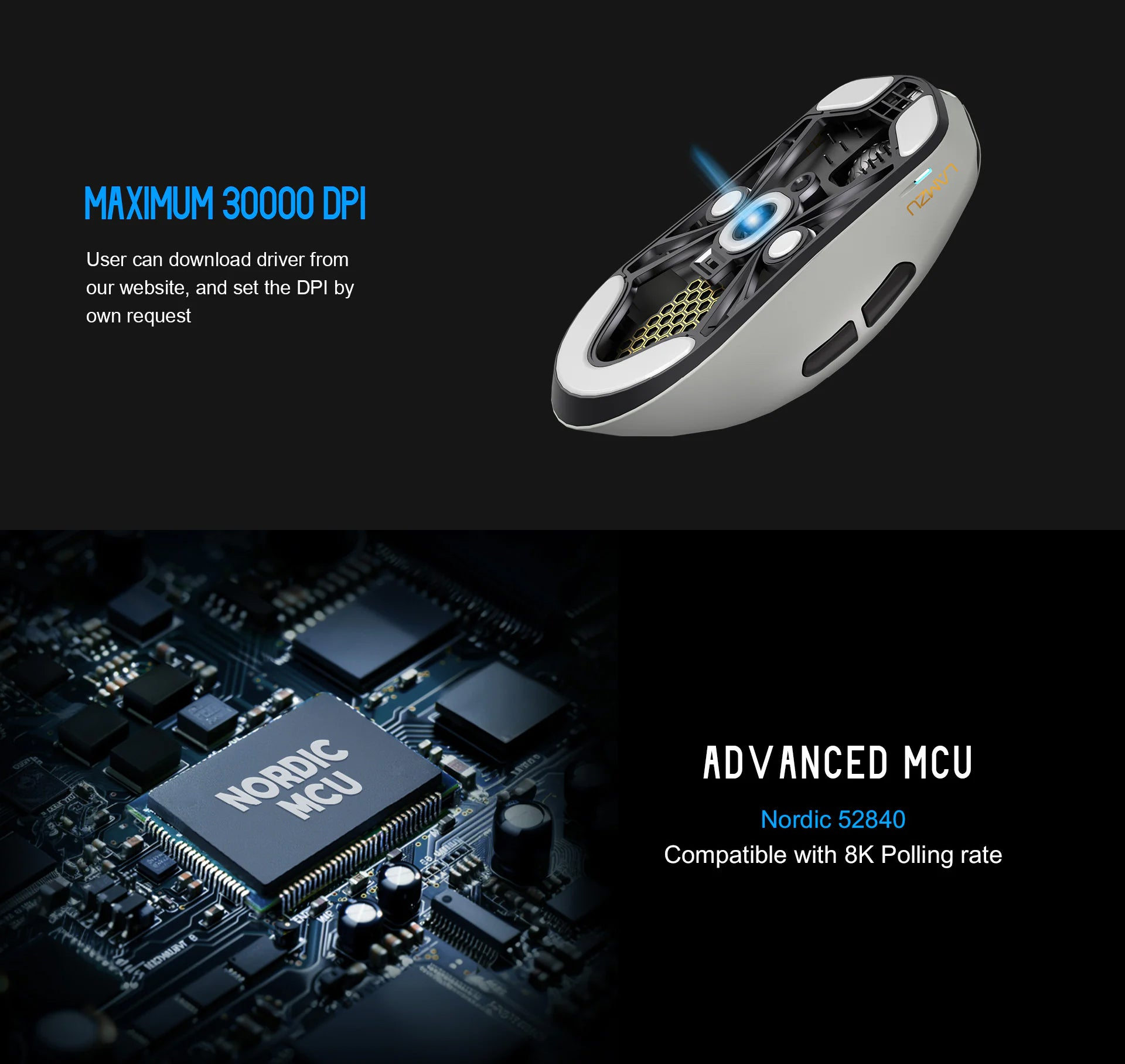 Lamzu Maya X 8K Superlight Wireless Gaming Mouse | Shopee Philippines