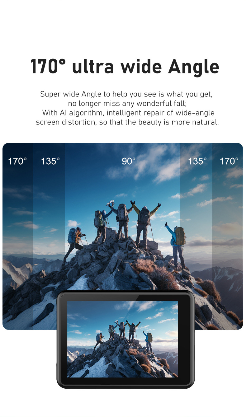 Alston A12 PRO 6K HD action camera Sports Underwater Video Wireless ...