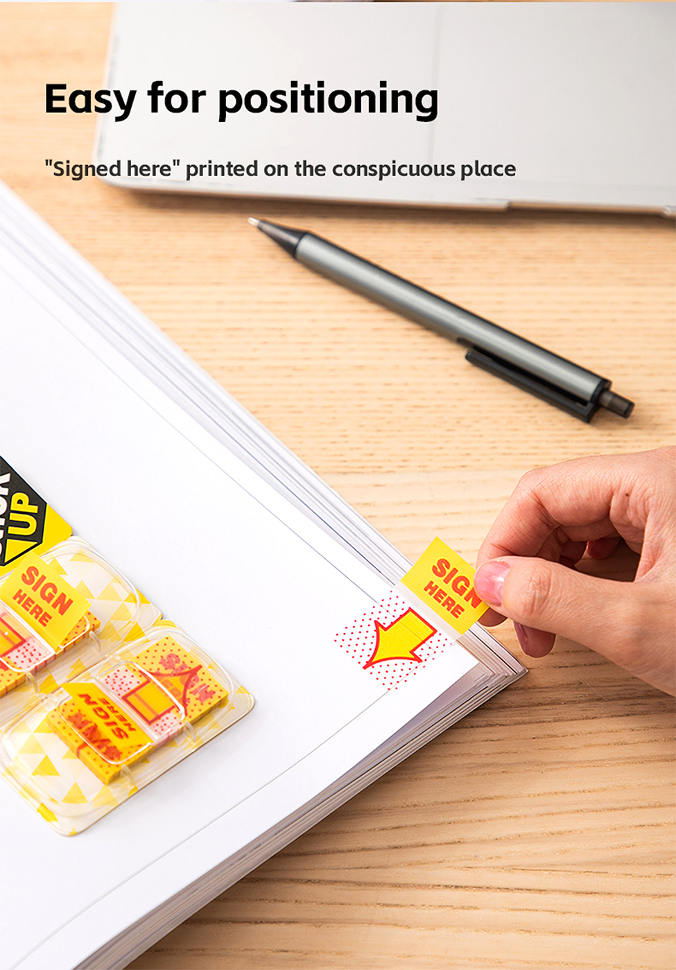 Deli Sign Here Index Tabs Detachable 44x25mm A10101 | Shopee Philippines