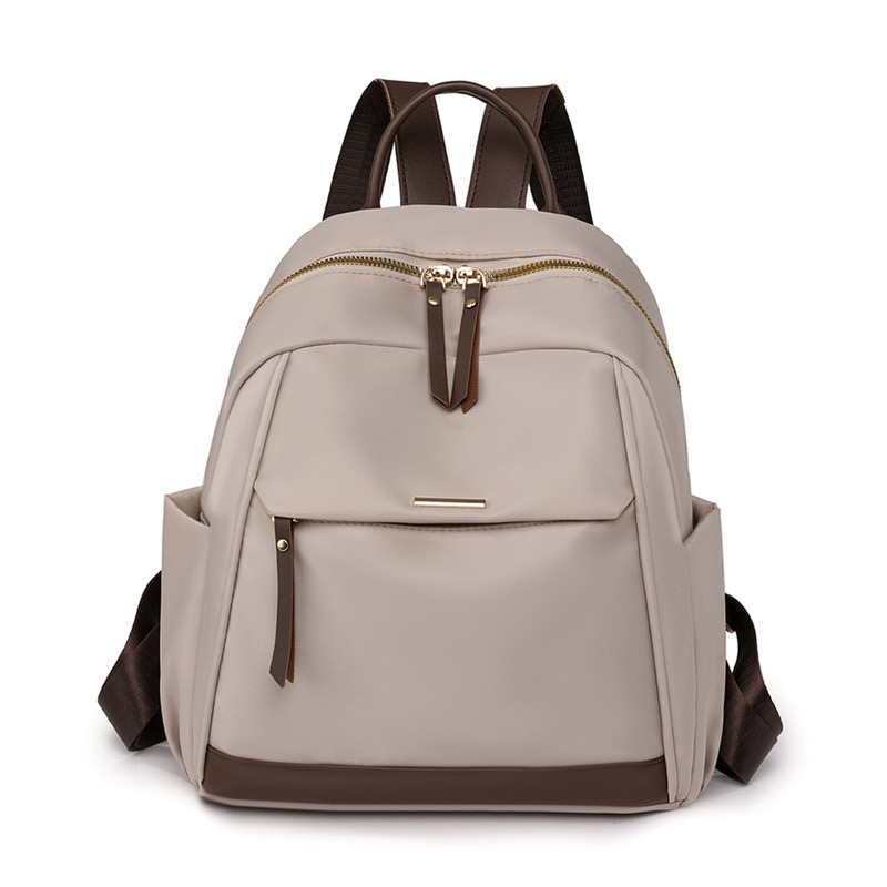 Mumu 9050 Nylon Women Back Pack College School Bag Waterproof Large ...