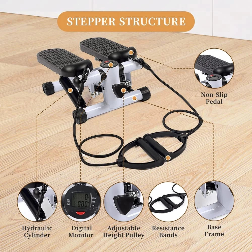 【Sale TOP】Stepper Exercise Mini Stepper Equipment For Women Stepper Air ...