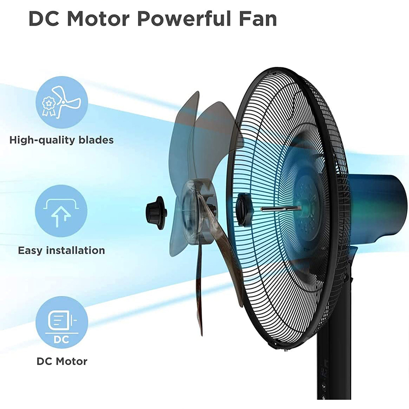 Keycool 16/14 Inch Energy Saving Strong Wind Electric Fan - Stand Fan ...