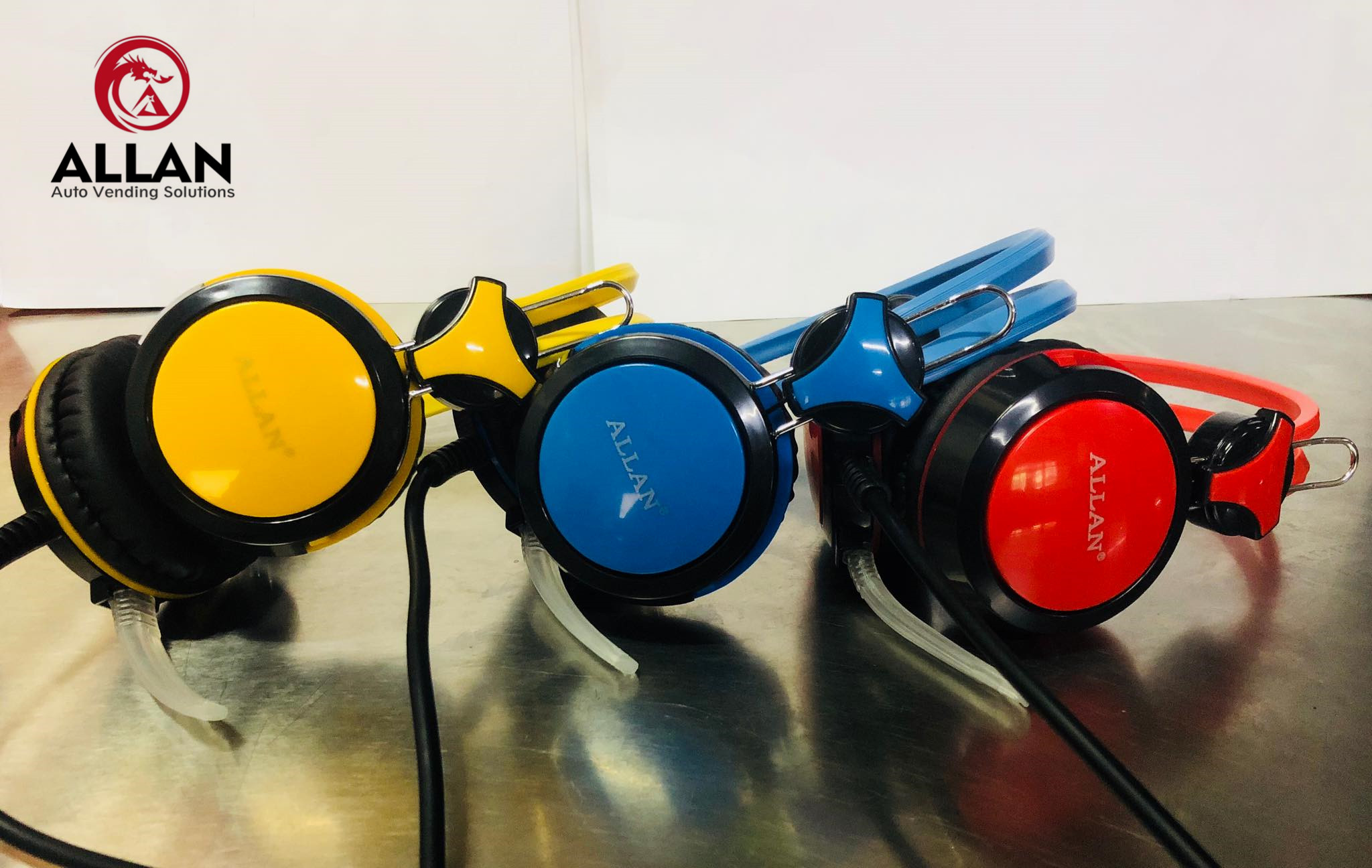 Allan Heavy Duty Gaming Headset With Mic Watch TV/ Listen Music Headset ...