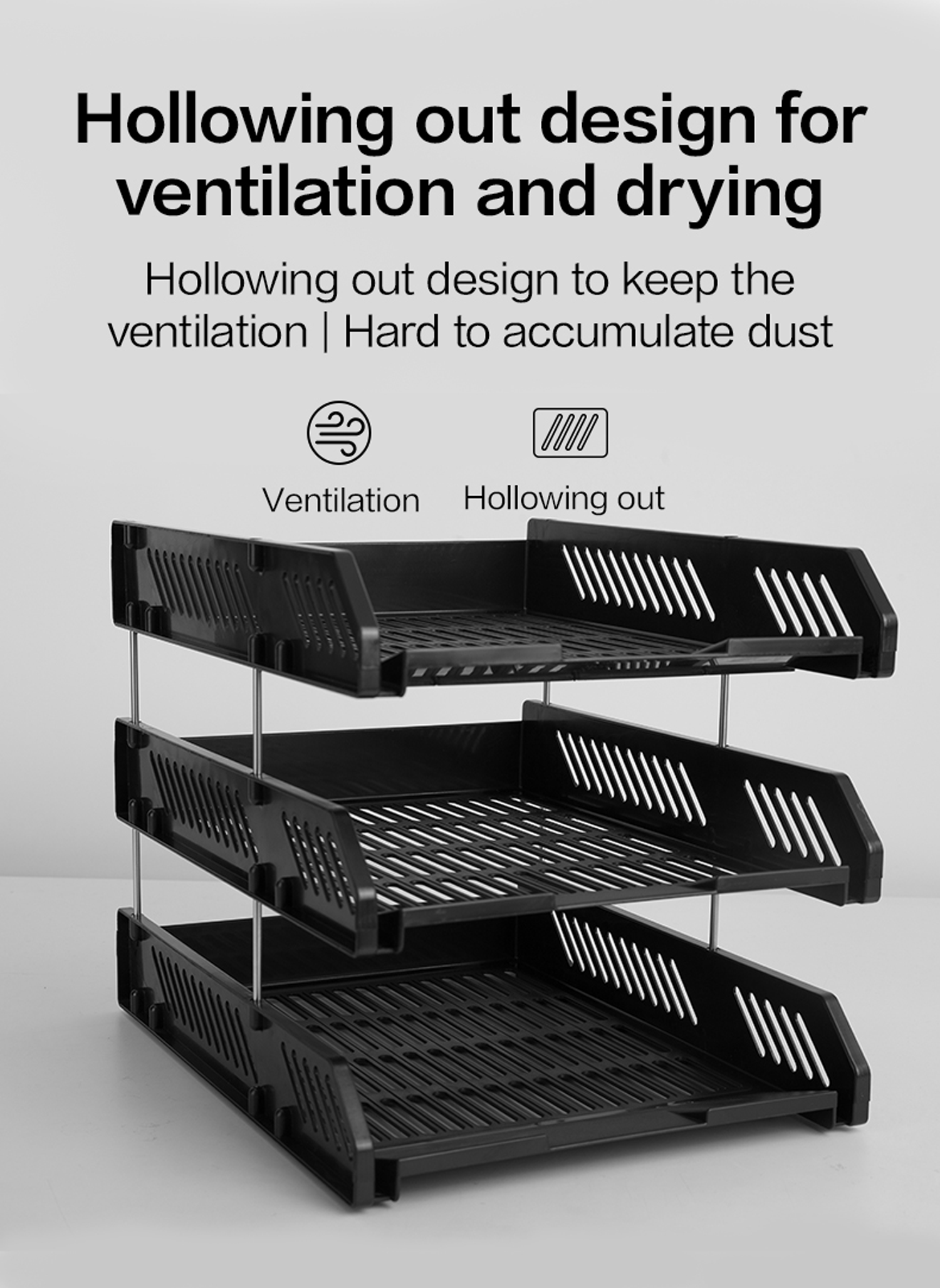 Deli 9209 Three Layer Document Tray A4 1PC | Shopee Philippines