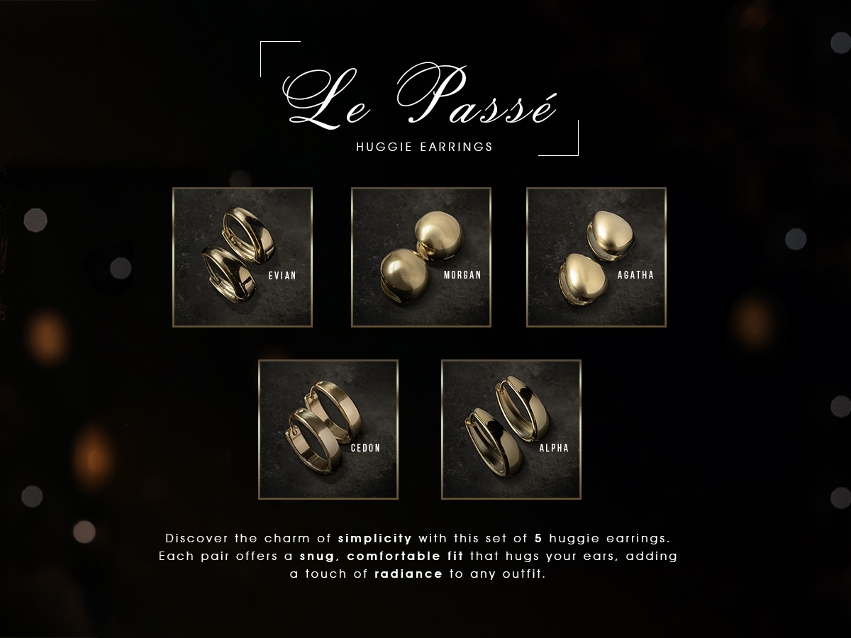 Burvon Clash Collection Earrings (Everyday Fashion Jewelry) - Agatha ...