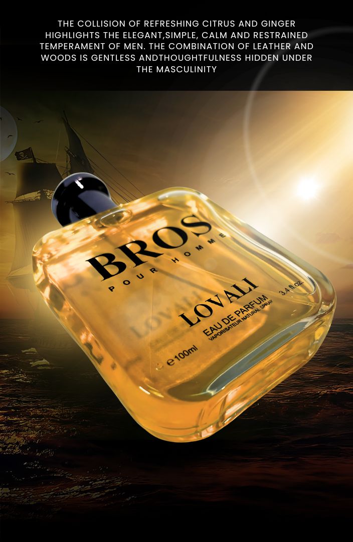 AKRYMI Bros Pour Homme 100ml Perfume for Men Cologne Perfumes Scented ...