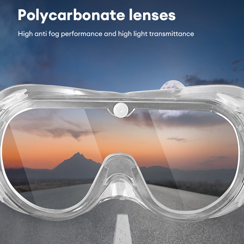 Deli Anti-impact Eye Mask Motorcycle Goggles Anti-Fog Eye Protect ...