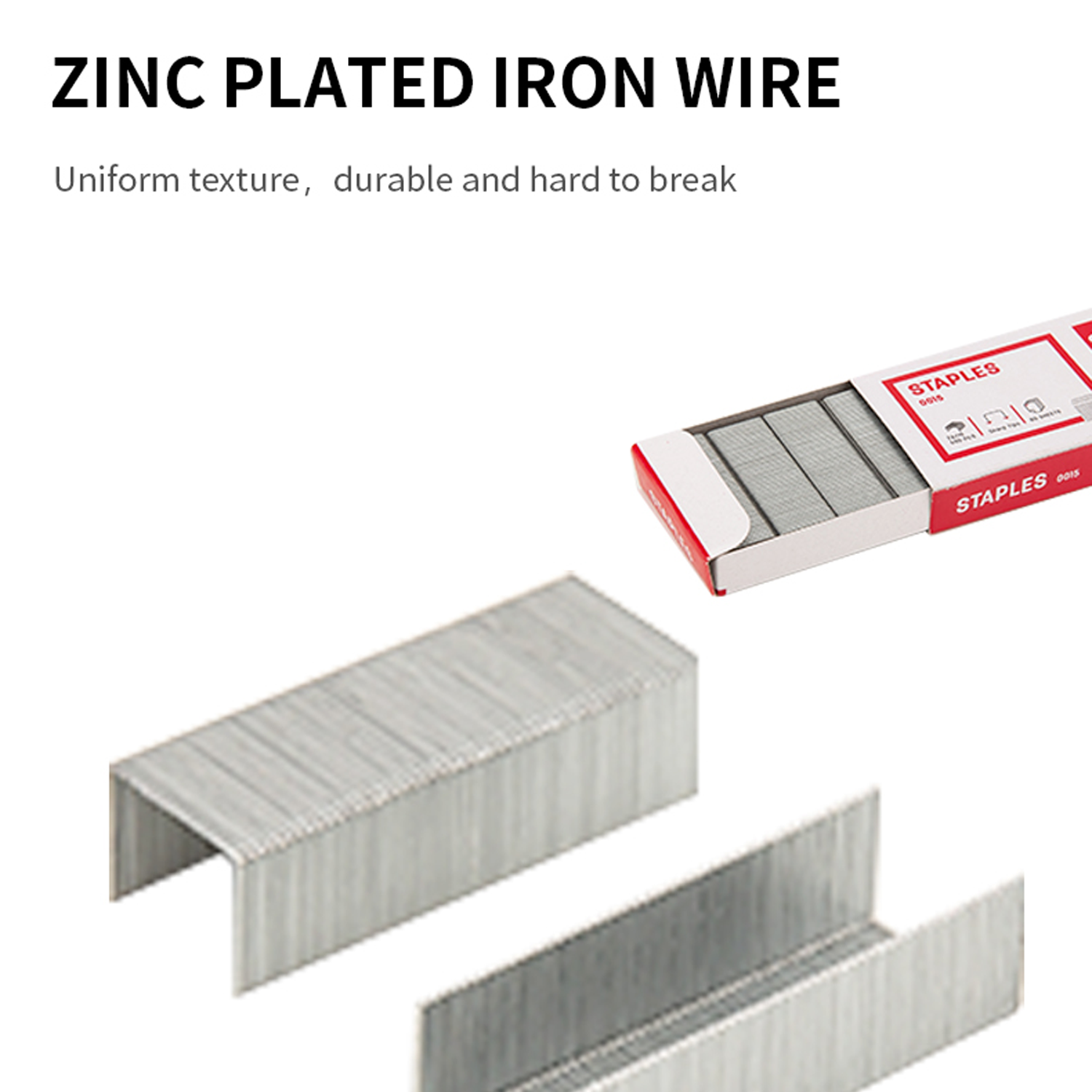 Deli E0015 Staple Heavy Duty Staple Wire 23/10 Silver (1PC) [75E0015SI ...