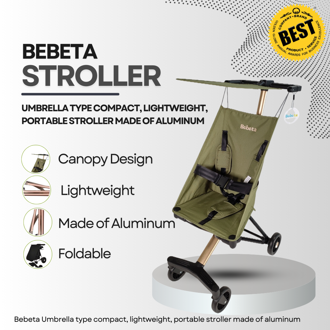 BEBETA STROLLER Umbrella Type Compact, Lightweight, Portable Stroller Made of Aluminium | Shopee ...