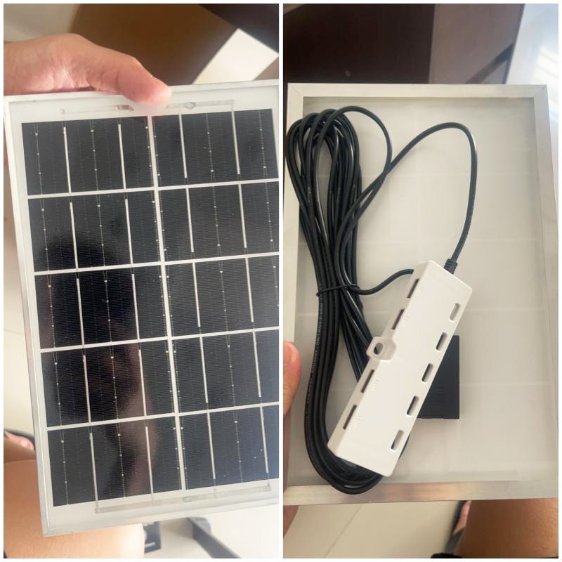 Solar Charging Panel 6W 6V Fast Charging Solar Energy Panel with 4 USB ...