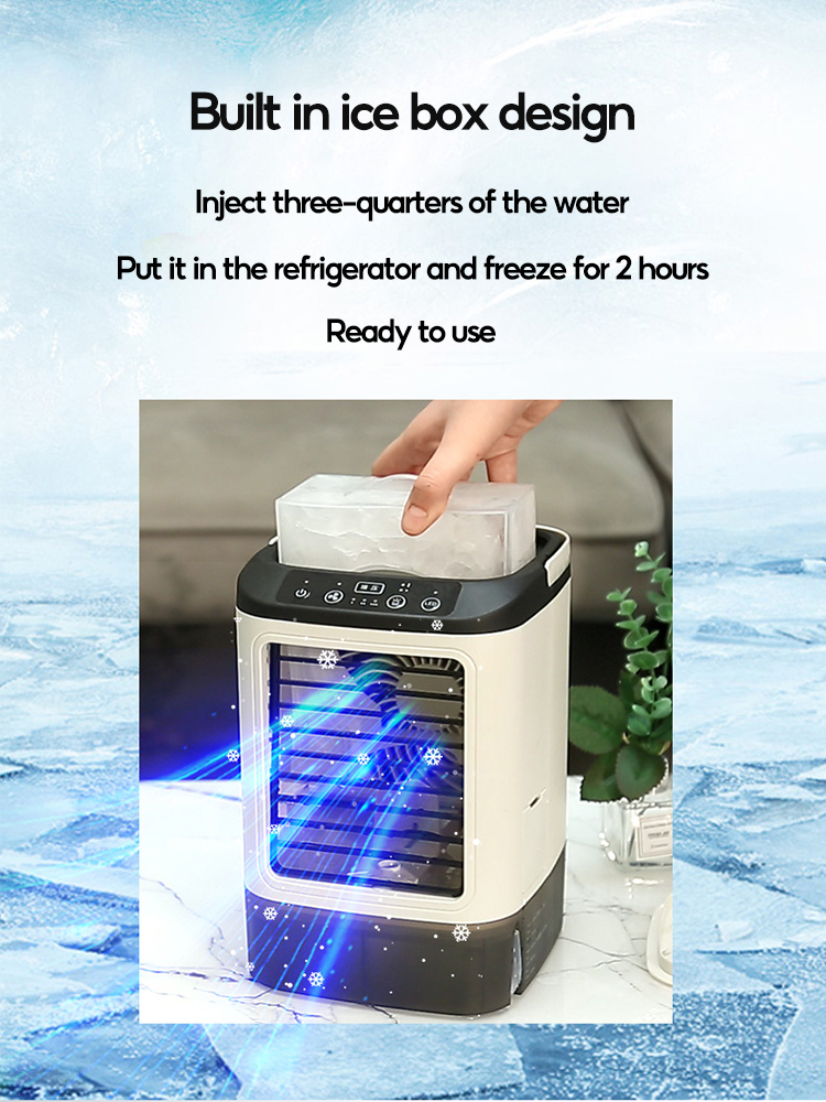 Tixx Air Cooler Portable Mini Fan Air Purifier Air Conditioner Table ...