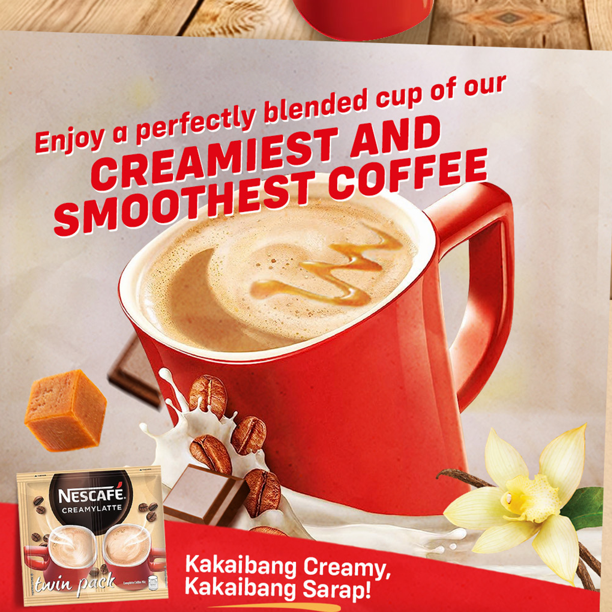 [FREE STICKER] Nescafe Iced Creamy Spanish Latte Bundle (Creamy Latte ...