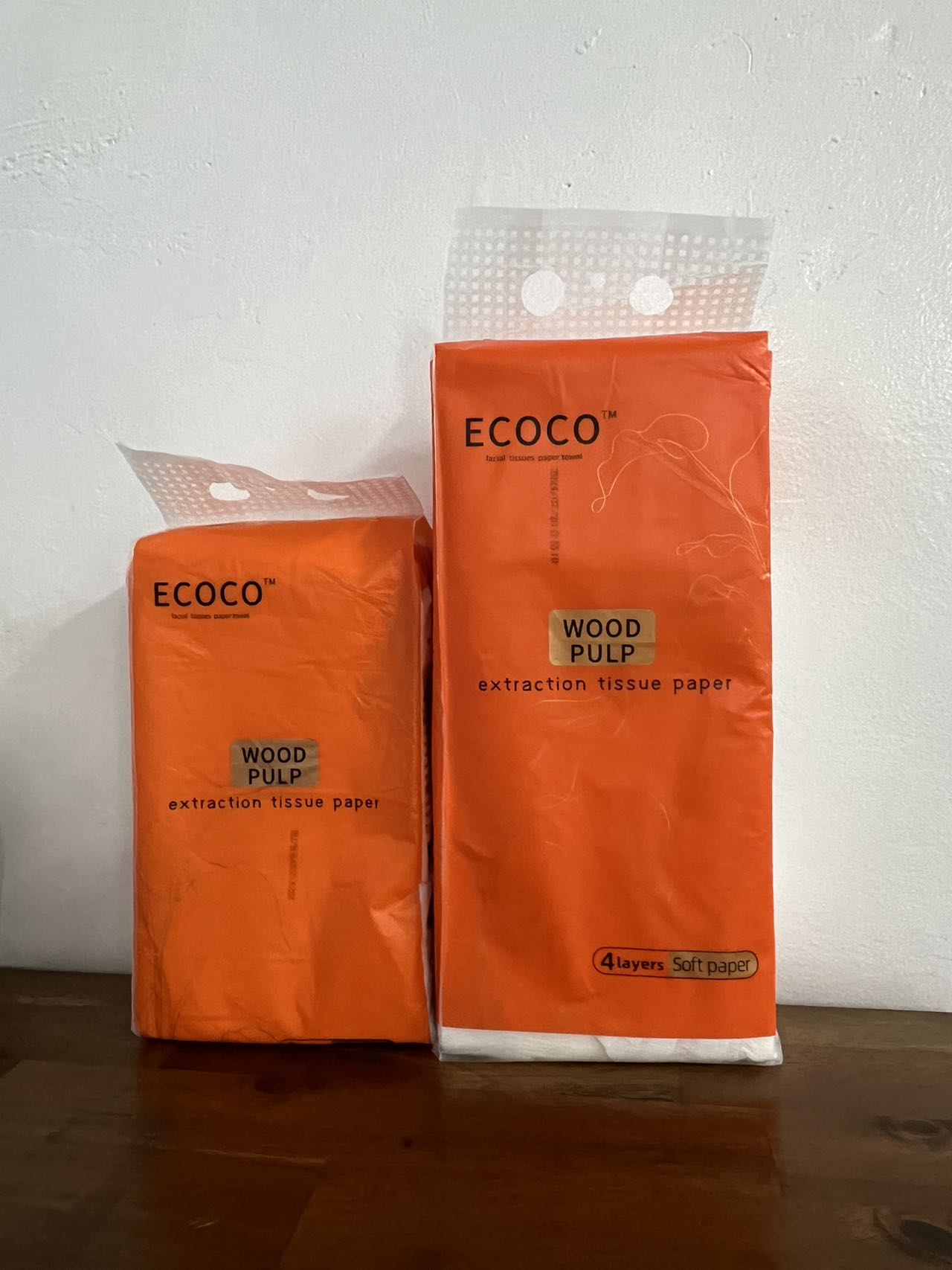Hanging ECOCO Native Wood Pulp Extractable Facial Tissue | Shopee ...