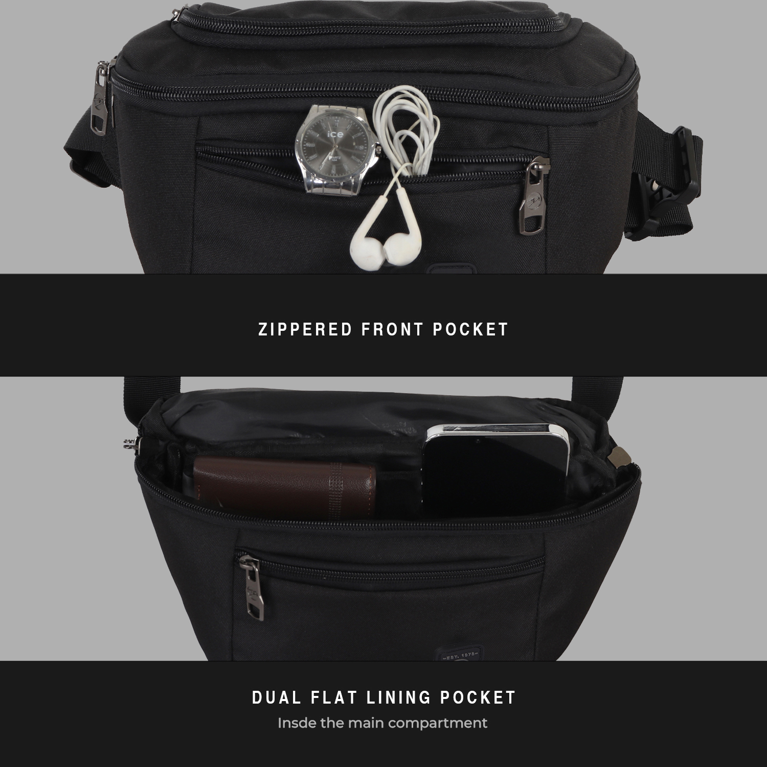 Hawk 5841 Belt Bag l Durashield Fabric | Shopee Philippines