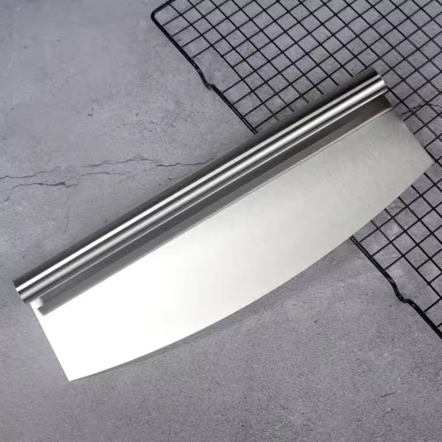 Half Moon Pizza Cutter Stainless Steel Knife 11 inch/13 inch/14 inch ...