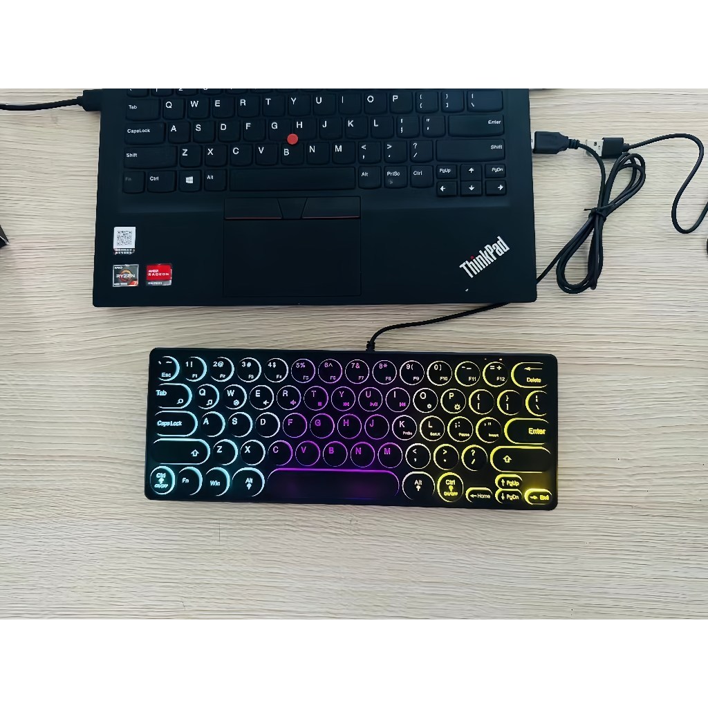 INPHIC IN-922 RGB Cool gaming keyboard - 64 key keyboard/Multi-color ...