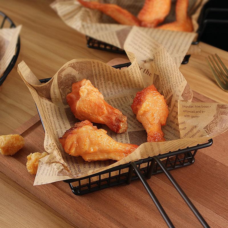 French Fries Stand Stainless Fast Food Basket Wire French Fry Tray ...