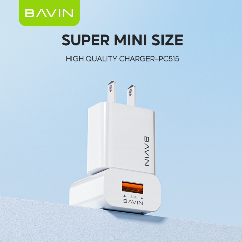 BAVIN PC515 Universal Adapter Charger Smart Mini USB Over Charge ...