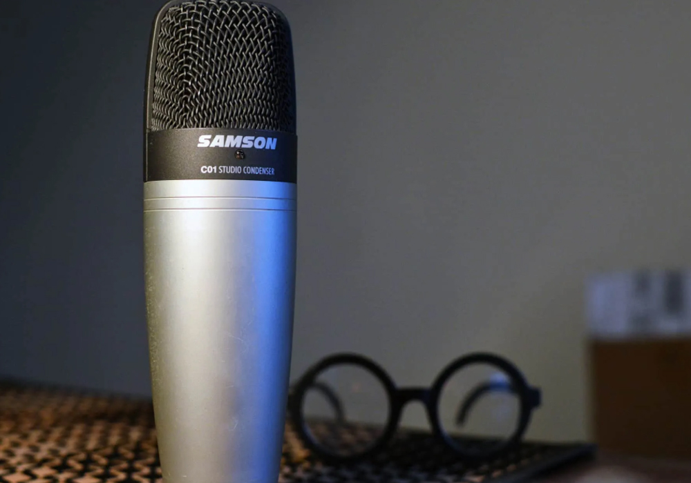 Samson C01 SR850 Cardioid Condenser Microphone Headphone Set with 19mm ...