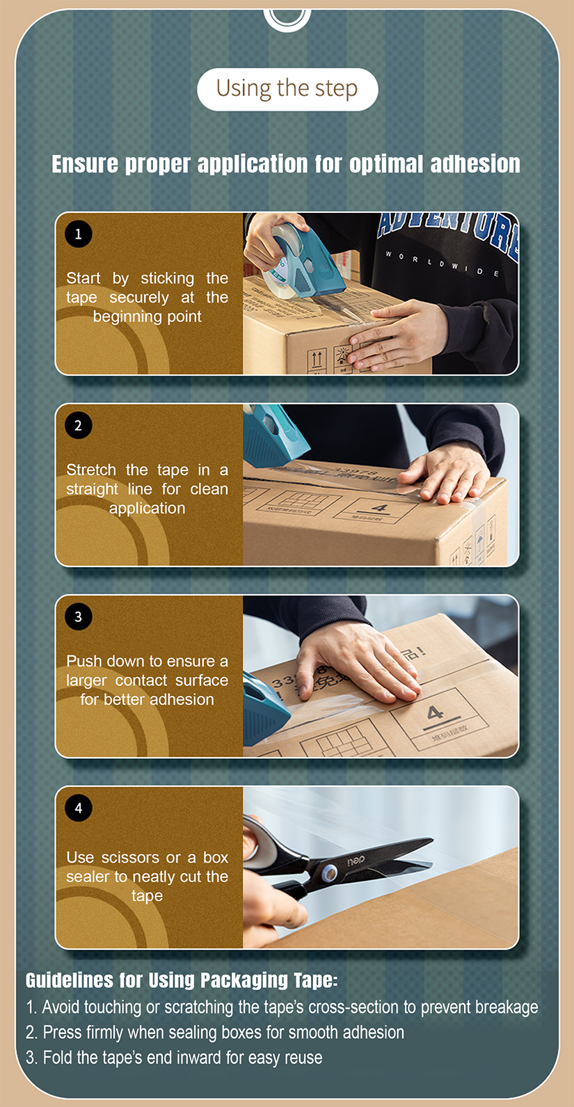 Deli 30213 Stick Up Clear Packaging Tape 48mmx100m 1PC | Shopee Philippines