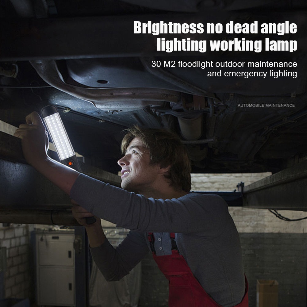 LED Handheld Rechargeable Work Lamp USB Outdoor Maintenance Light Multi ...