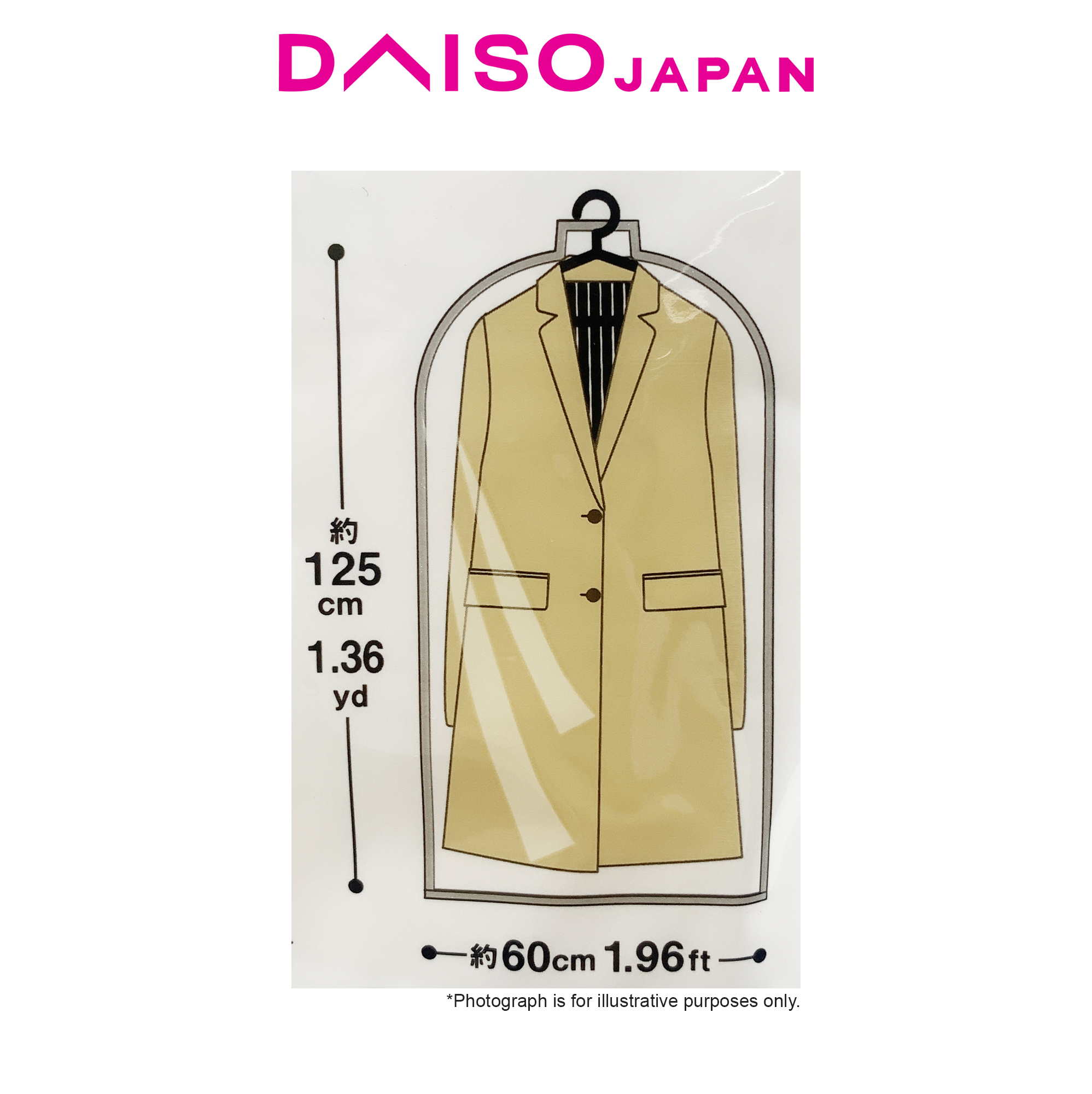 Daiso Clothing Cover for Coat and Dress | Shopee Philippines