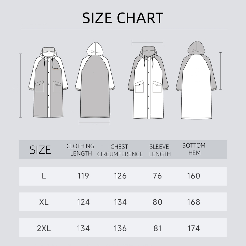 Rain coat Adult Poncho Long Rainstorm Proof One-Piece Men And Women Thickened Double Brim Rain ...