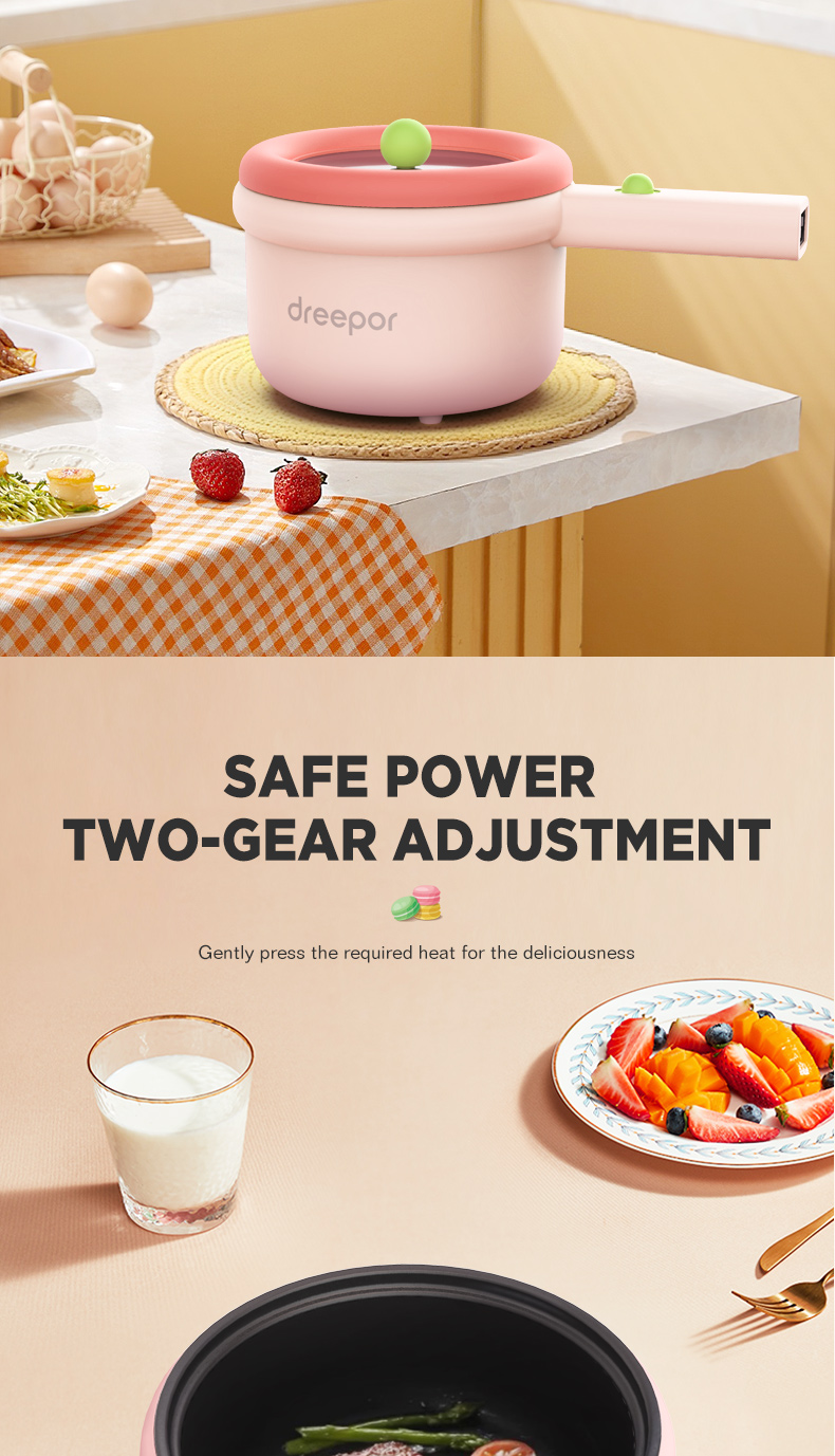 Dreepor Mini Rice Cooker Small Multifunctional Electric Cooker Cooking ...