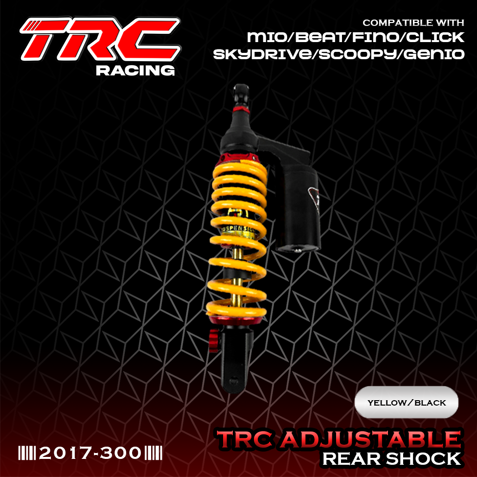 TRC Racing NG-SERIES 300MM REAR SHOCK SUSPENSION FOR MIO/BEAT/FINO/CLICK 2017-300 | Shopee ...