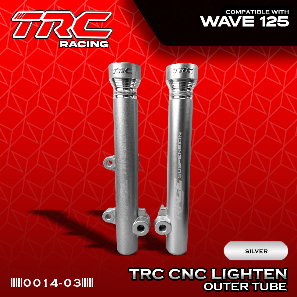 TRC Racing CNC LIGHTEN OUTER TUBE SHOCK for WAVE 125 0014-03 | Shopee ...