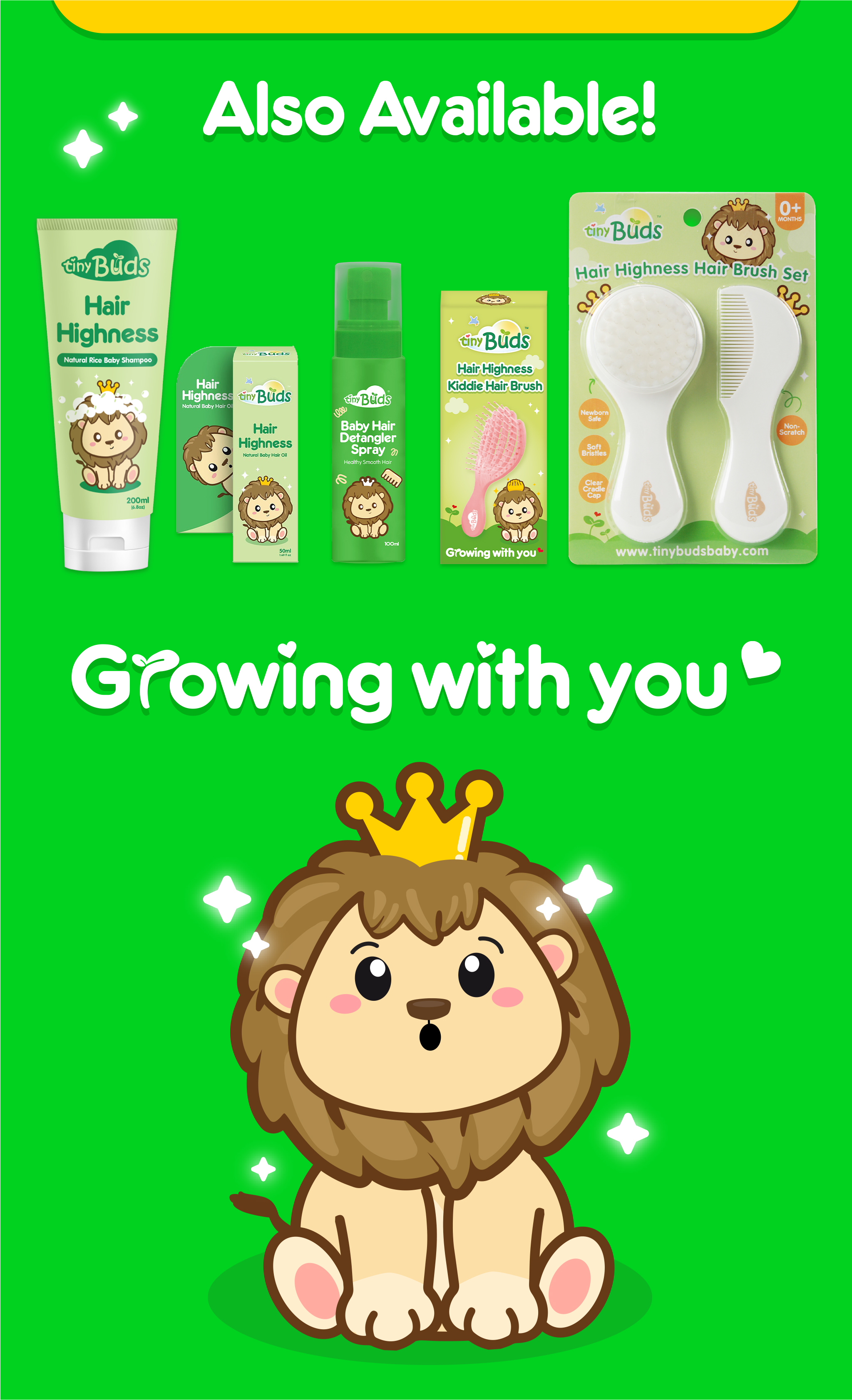 Tiny Buds Hair Highness Baby Shampoo 350ml | Shopee Philippines