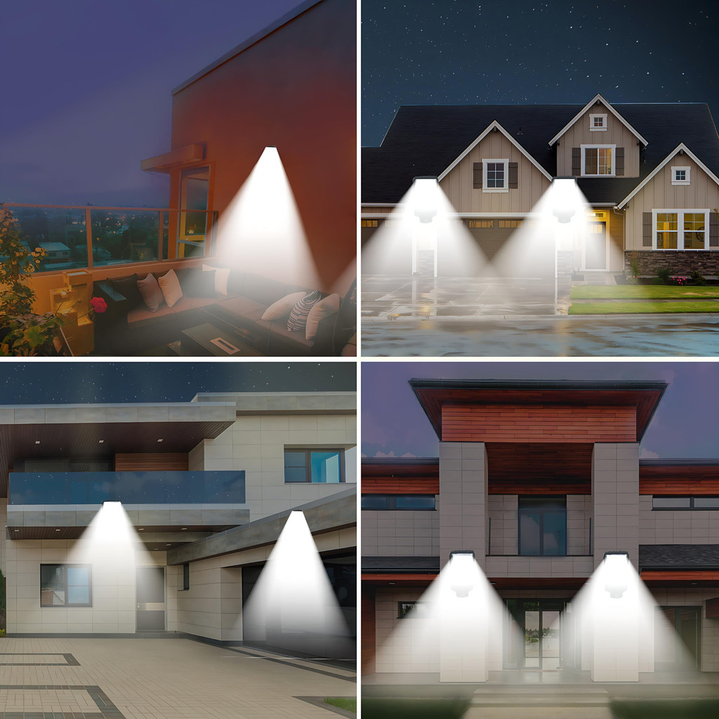 GoldStar 108COB Solar Street Light Outdoor 300W Motion Sensor Light ...
