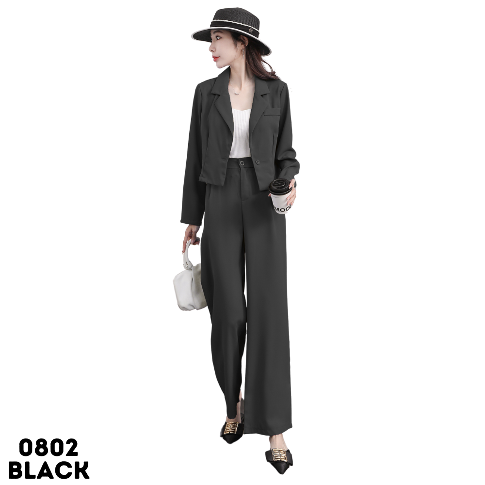 #0802 Coords Blazer and Trouser Pants S-L Terno Set Formal Suit ...