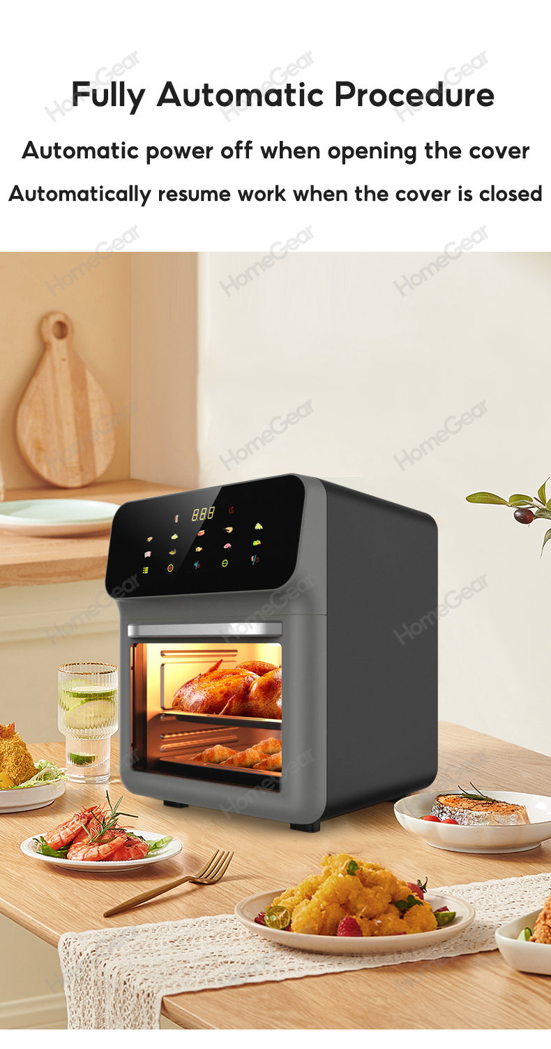 Tixx Air Fryer Oven 16L Large Capacity Kitchen Appliance 1350W Oil-Free ...
