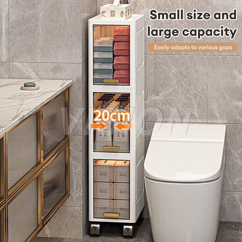 VISION kitchen Organizer Storage Rack Slim Drawer Organizer Cabinet Gap ...