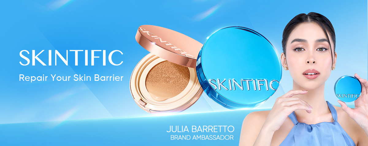 SKINTIFIC Official Cover All Perfect Cushion Powder Foundation ...