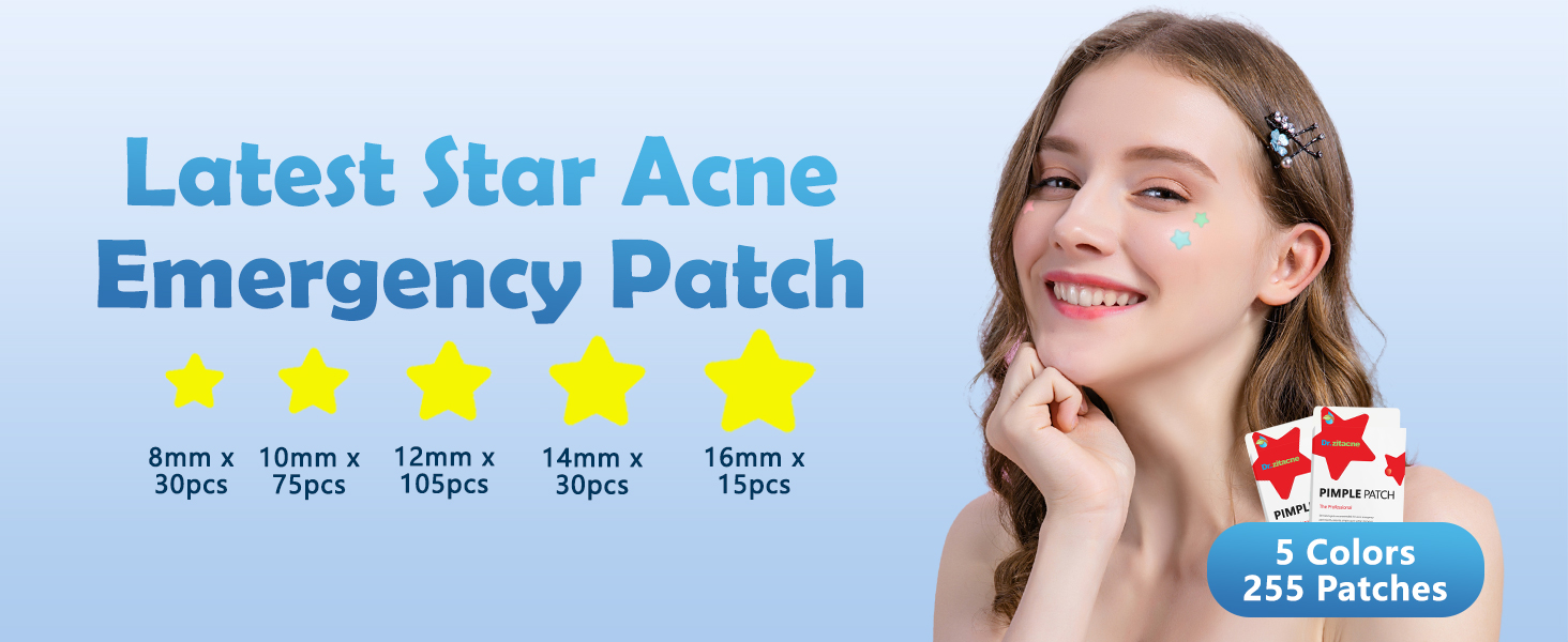 Star Pimple Patches Star Acne Patches Cute Pimple Patches Pimple Patch ...