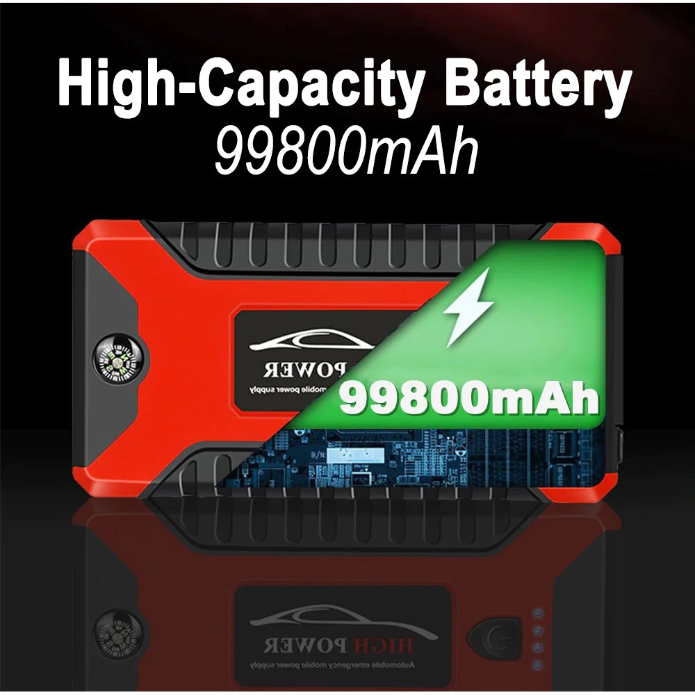 BOSCH Car Jumper 99800mAh Car Power bank High power With Pump Power ...